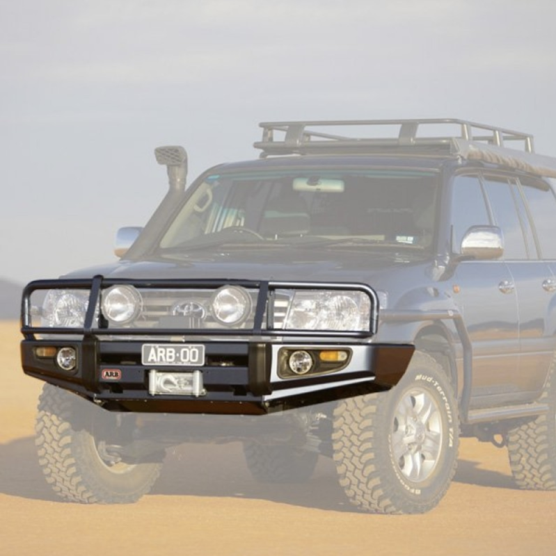 ARB Deluxe winchbumper for Toyota LC200 - Trail Nomad