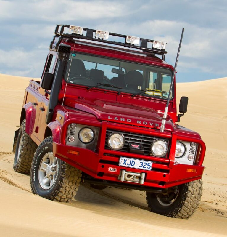 ARB Deluxe winchbumper for Land Rover Defender - Trail Nomad