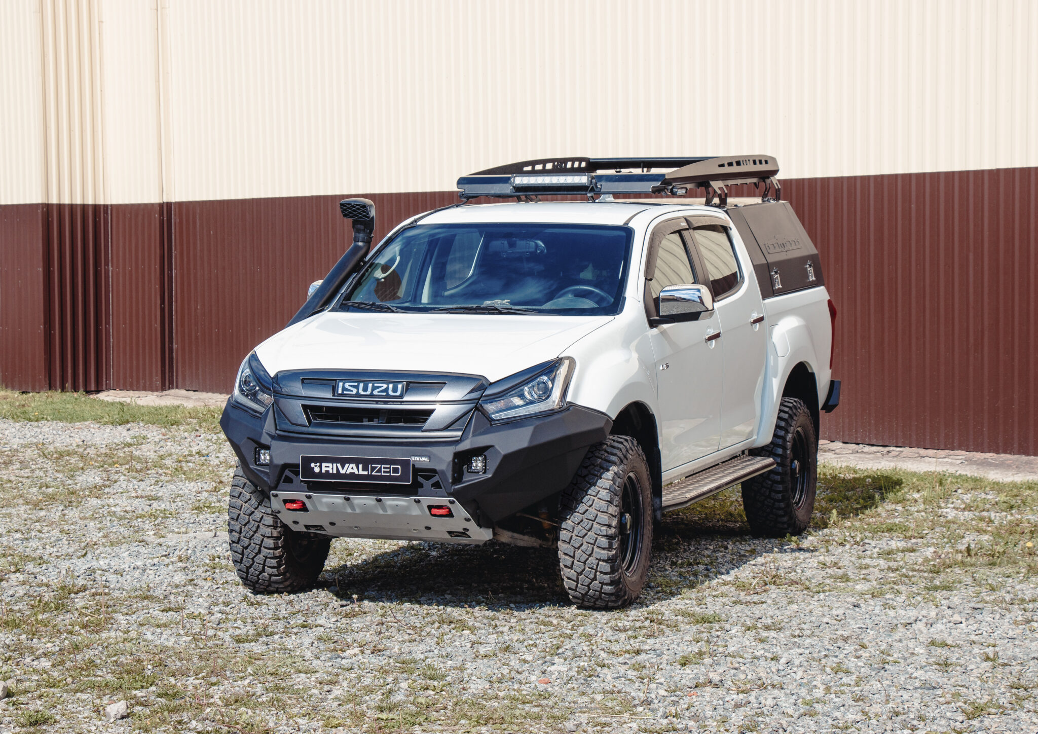 RIVAL Front bumper Isuzu D-Max no led - Trail Nomad