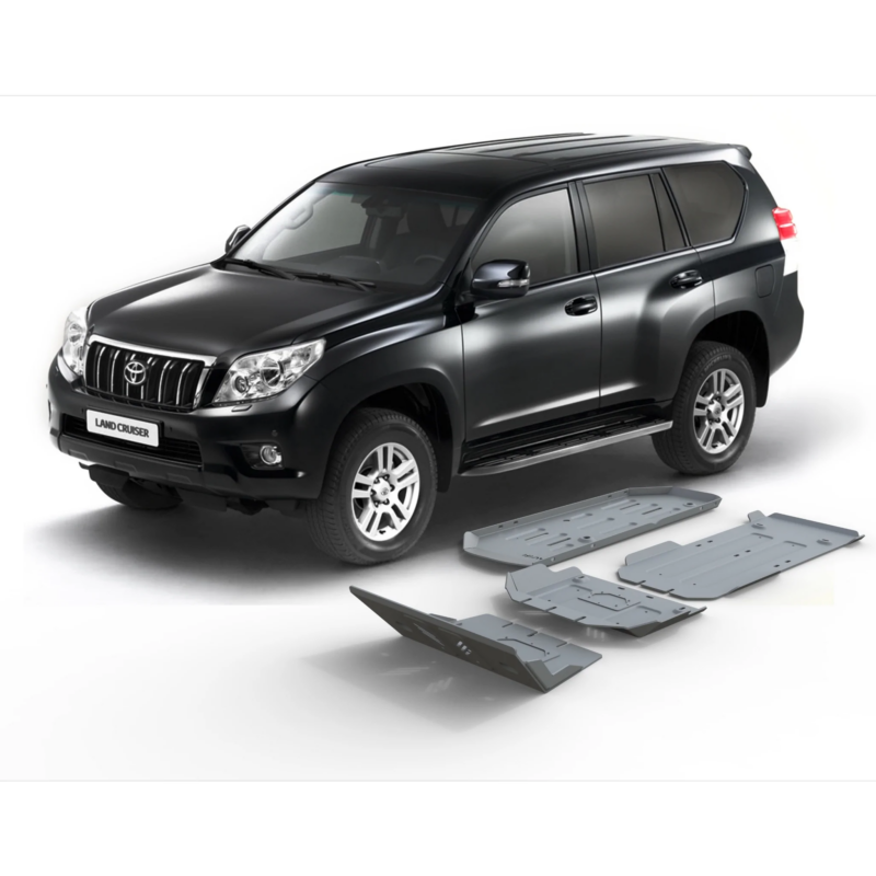 RIVAL Skidplate full kit w/ tank (4 pcs) Toyota Land Cruiser Prado 150 ...